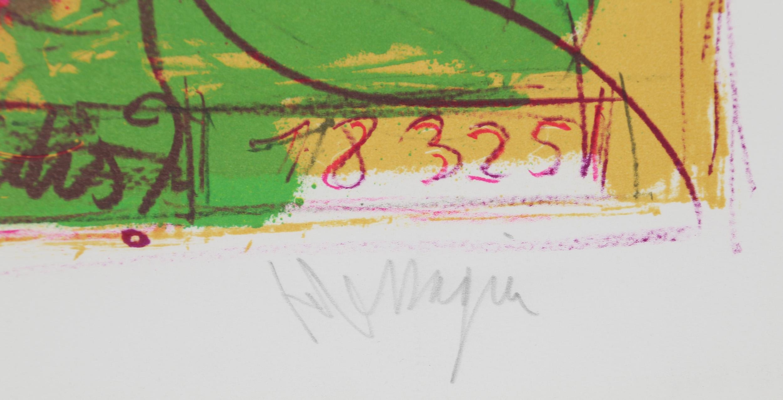 Jean Messagier | 100 Francs in the Radishes (1983) | MutualArt