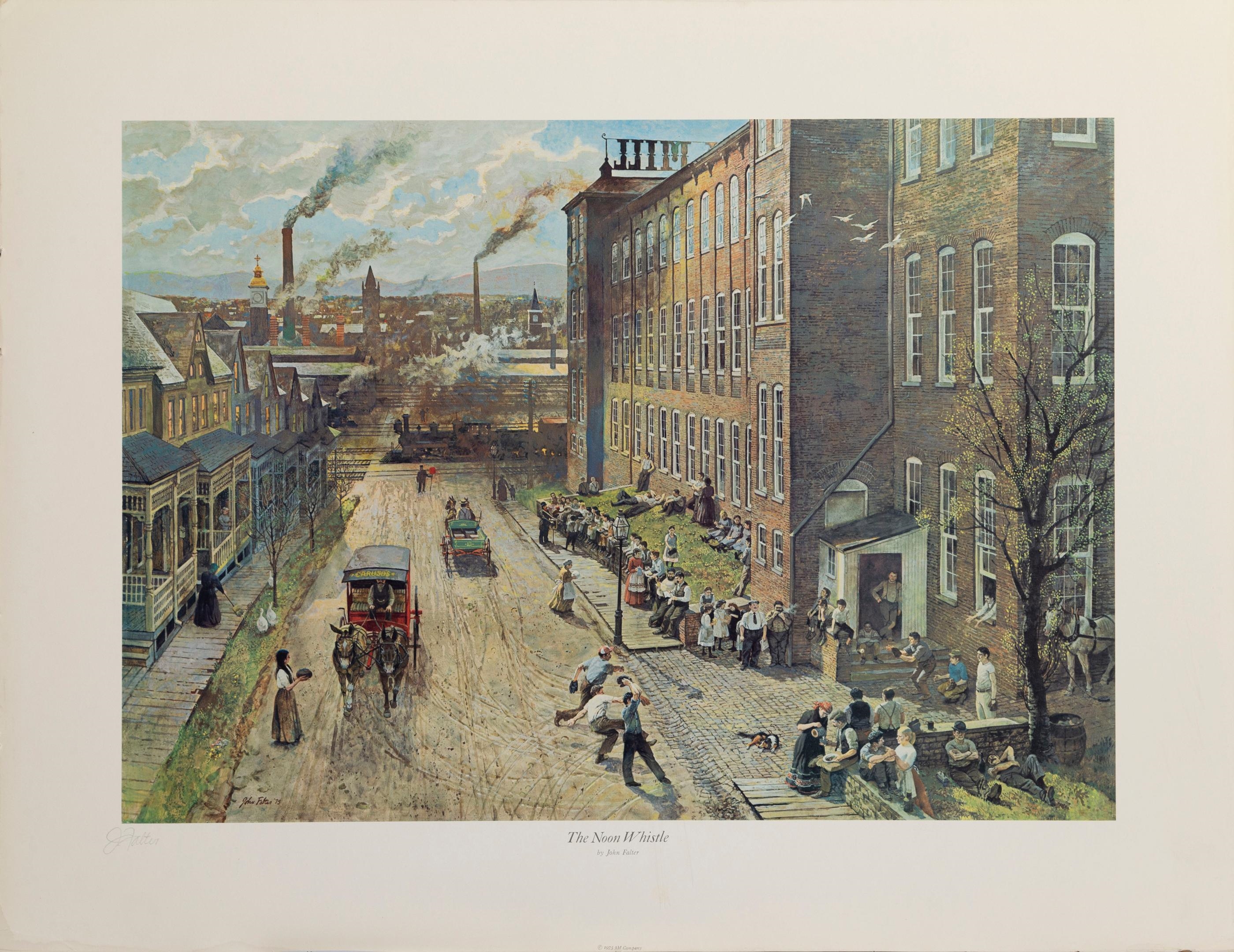 John Falter | Noon Whistle (1975) | MutualArt