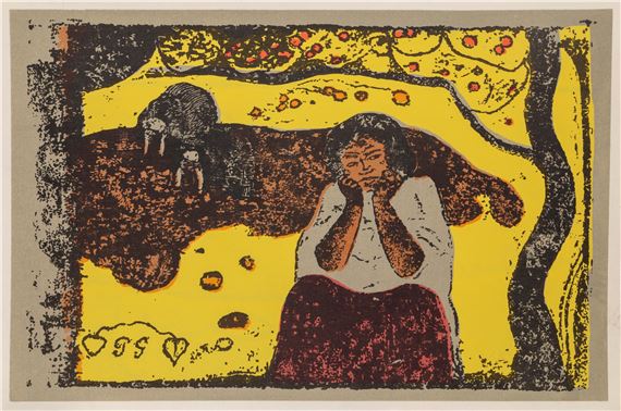 Paul Gauguin | Human Misery | MutualArt