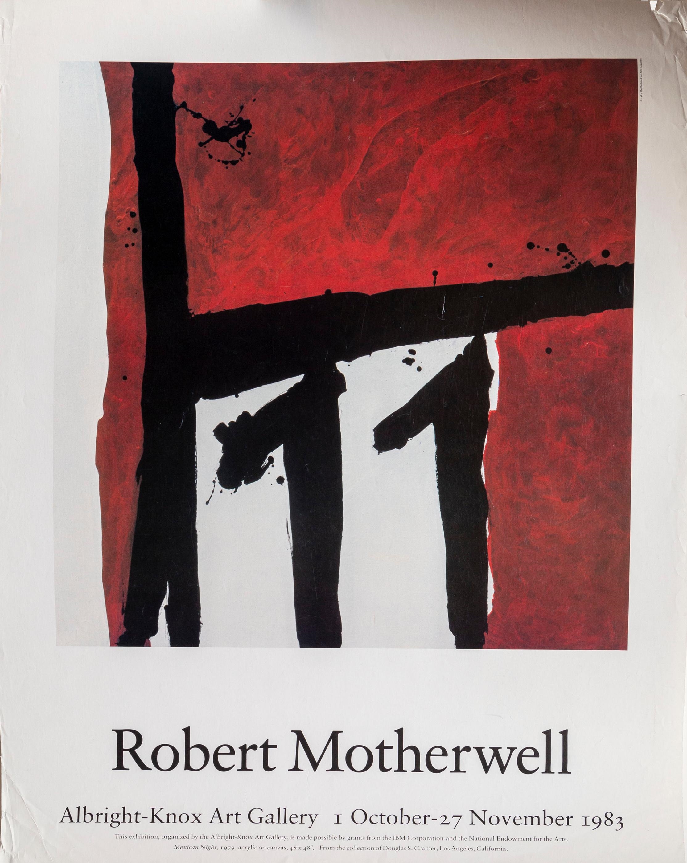 Robert Motherwell | Mexican Night | MutualArt