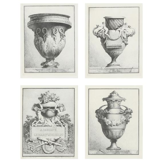 Ennemond-Alexandre Petitot | Four 18th-Century Engravings from Suite ...