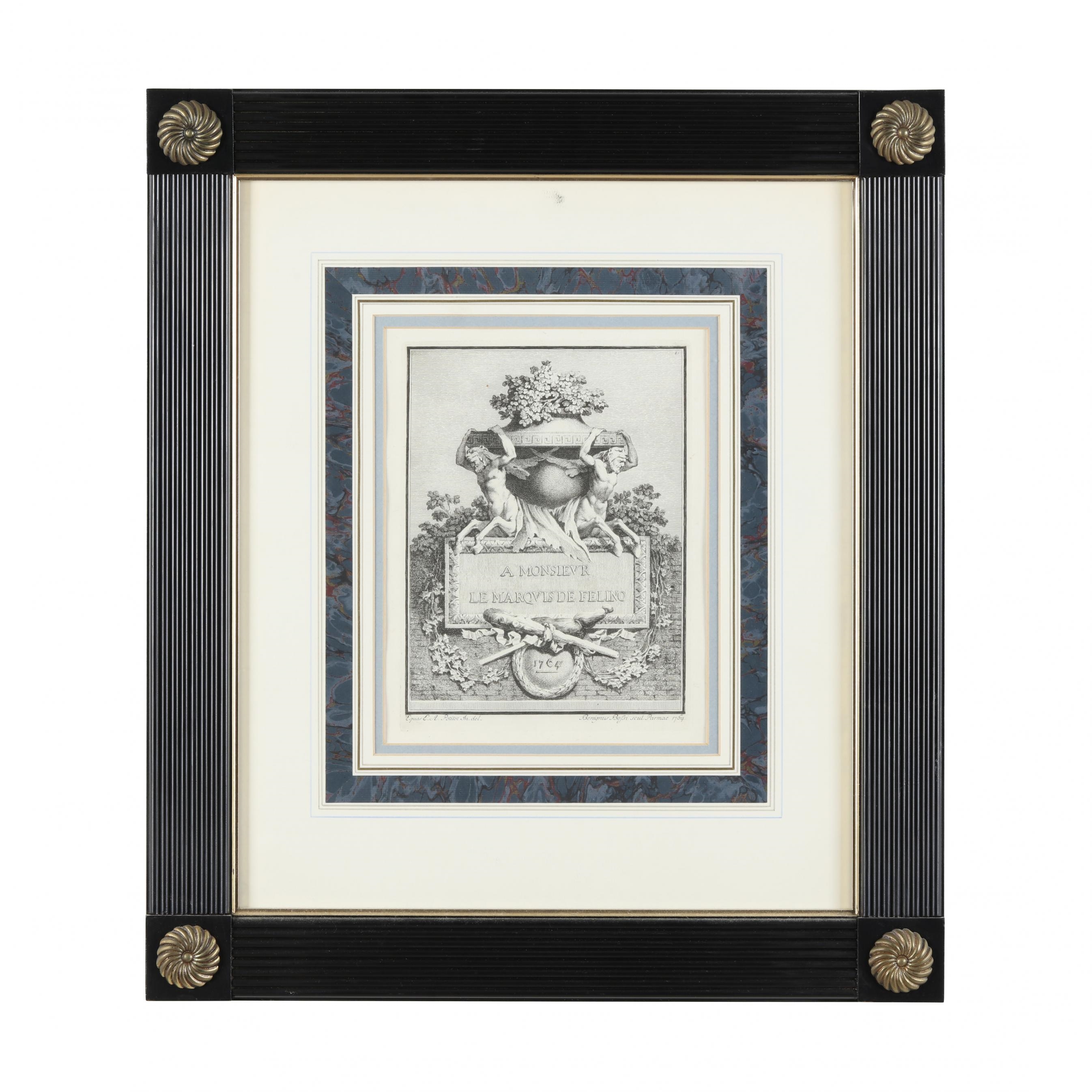 Ennemond-Alexandre Petitot | Four 18th-Century Engravings from Suite ...