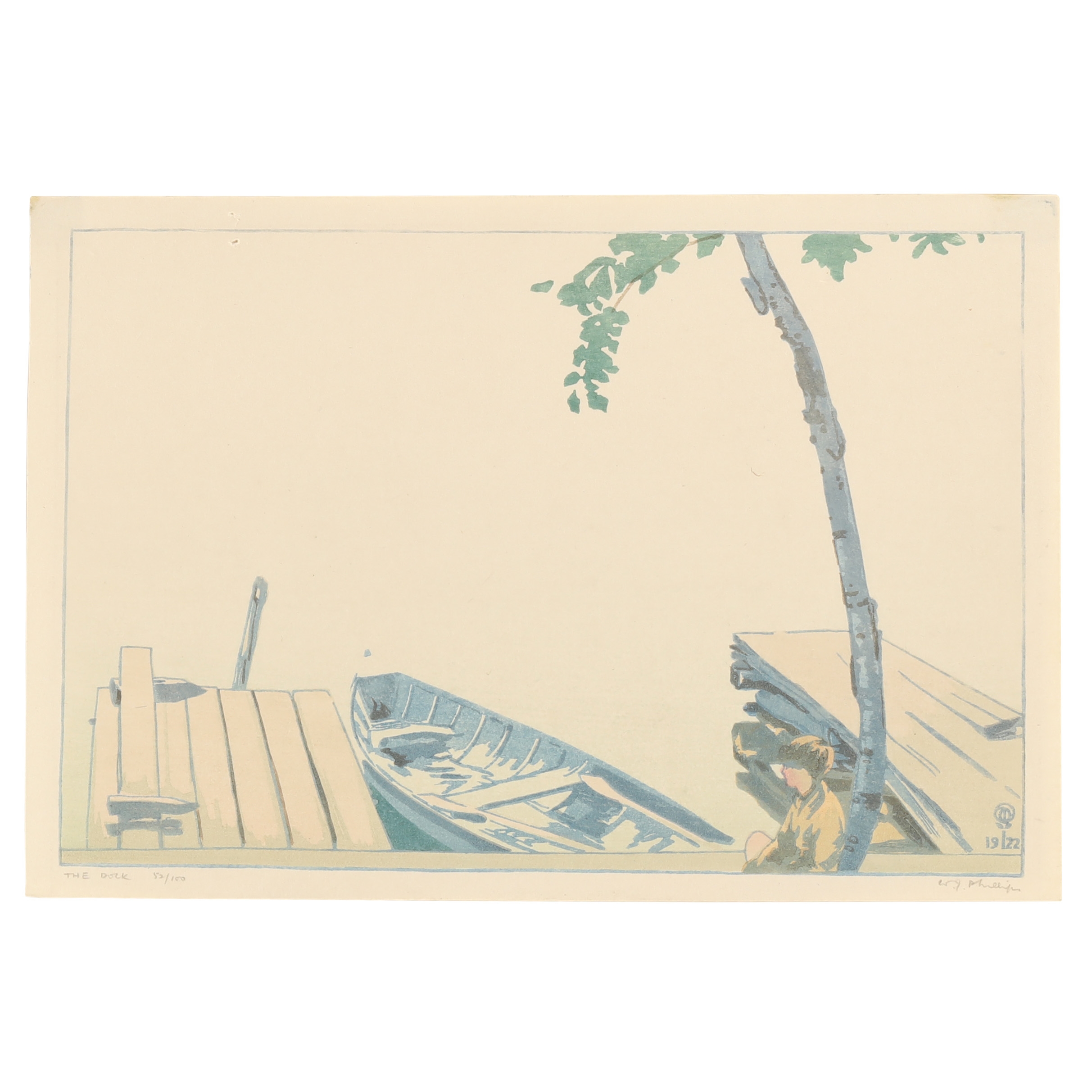 Walter Joseph Phillips | The Dock | MutualArt