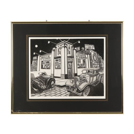 Bruce McCombs | Night Tower (1984) | MutualArt