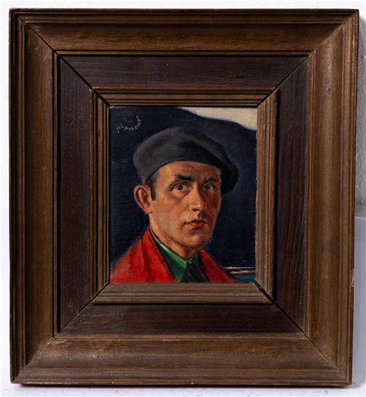 Johan Ponsioen | A self-portrait of the artist (1947) | MutualArt