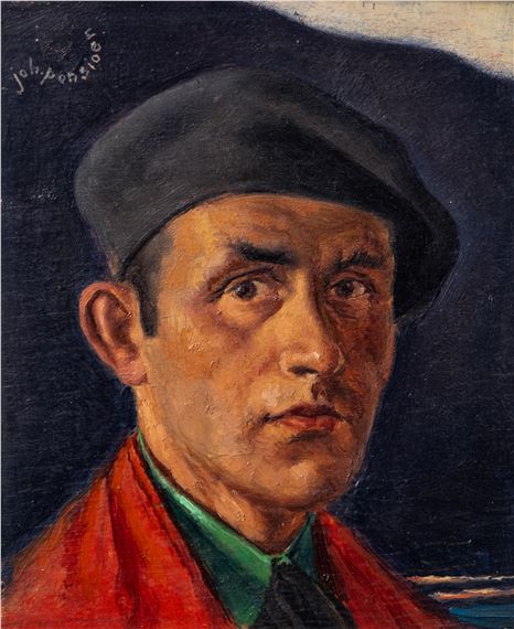 Johan Ponsioen | A self-portrait of the artist (1947) | MutualArt