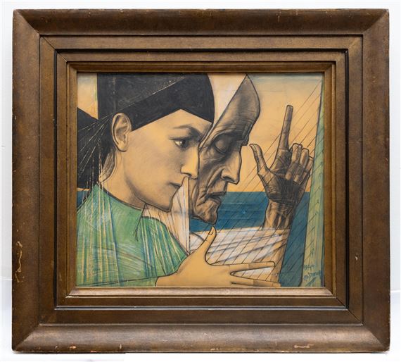 Jan Toorop | 'De jeugd en de ouderdom' (1924) | MutualArt