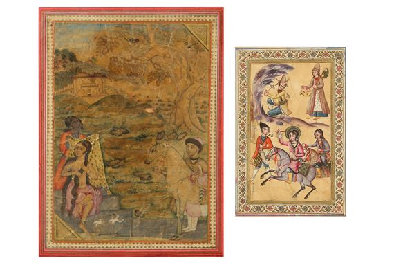 Iranian School, 18th Century | THREE ILLUSTRATIONS FROM NIZAMI'S ...