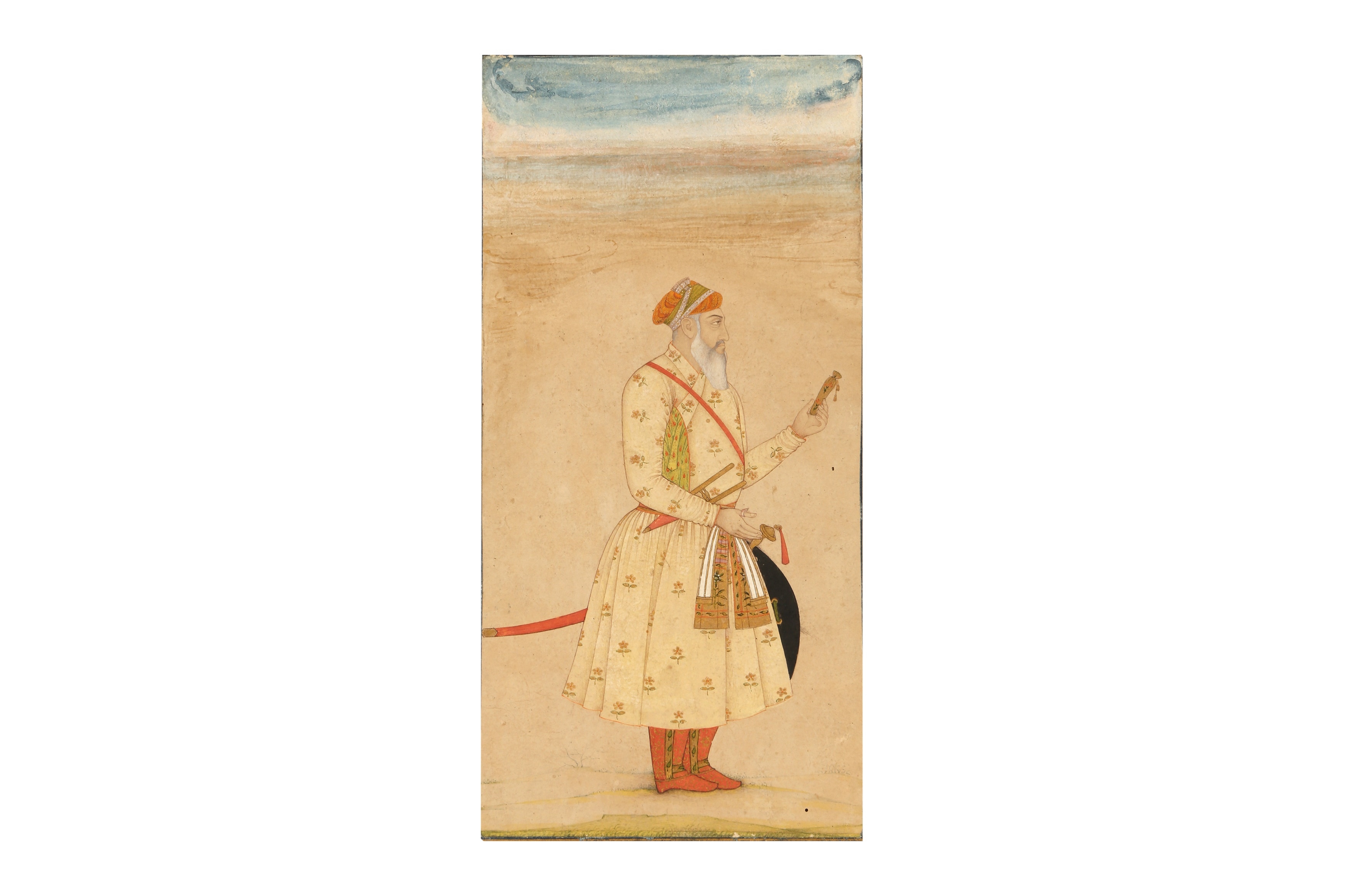 Indian School, 17th Century | the vertical composition depicting a ...
