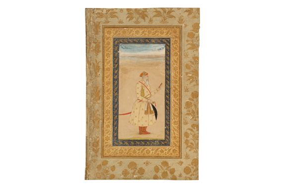 Indian School, 17th Century | the vertical composition depicting a ...