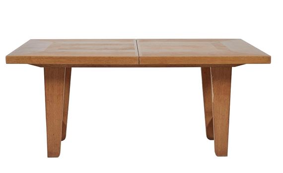 Jacques Chambron | Table de salle à manger en chène à plateau ...