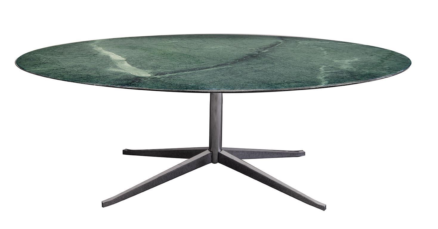 Florence Knoll Bassett | Table de salle à manger à plateau ovale à ...