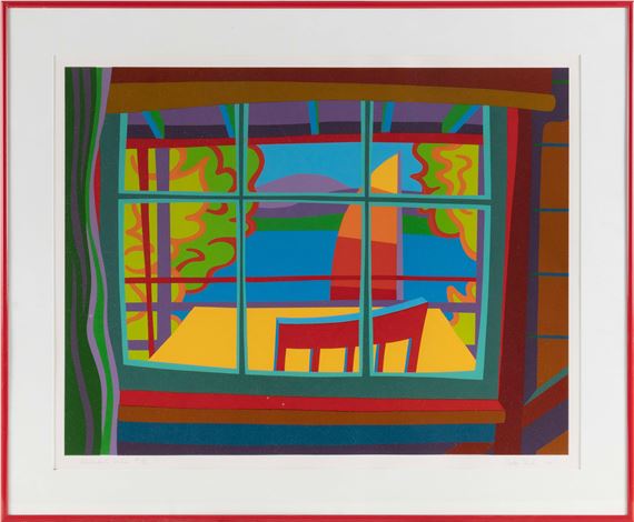 Clayton Pond | Adirondack Window, . (1990) | MutualArt