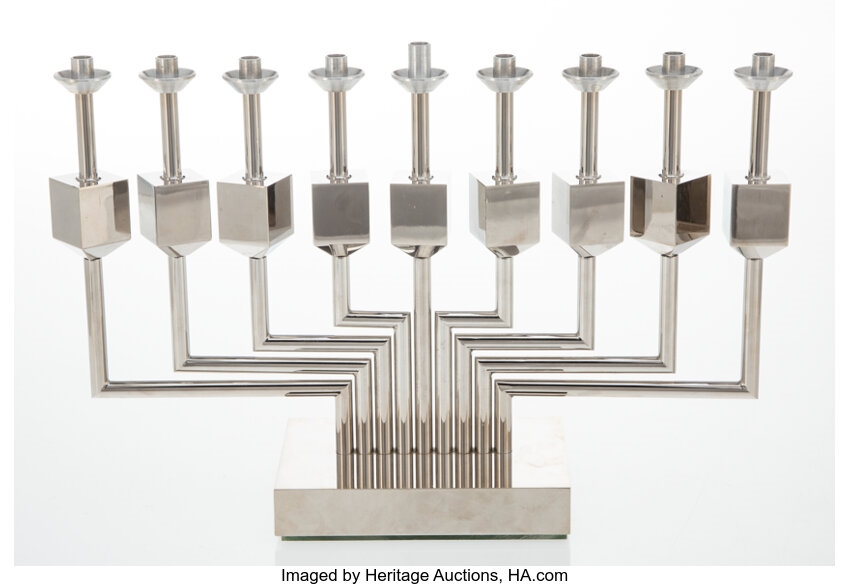 Yaacov Agam | Shalom Menorah | MutualArt