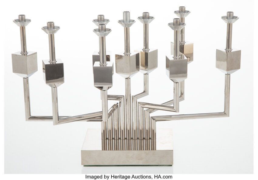 Yaacov Agam | Shalom Menorah | MutualArt