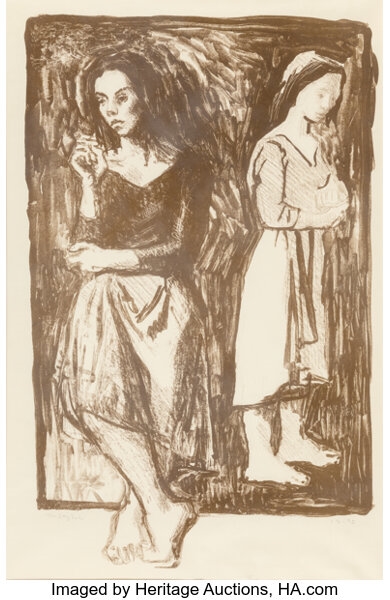 Moses Soyer | The Dancers | MutualArt