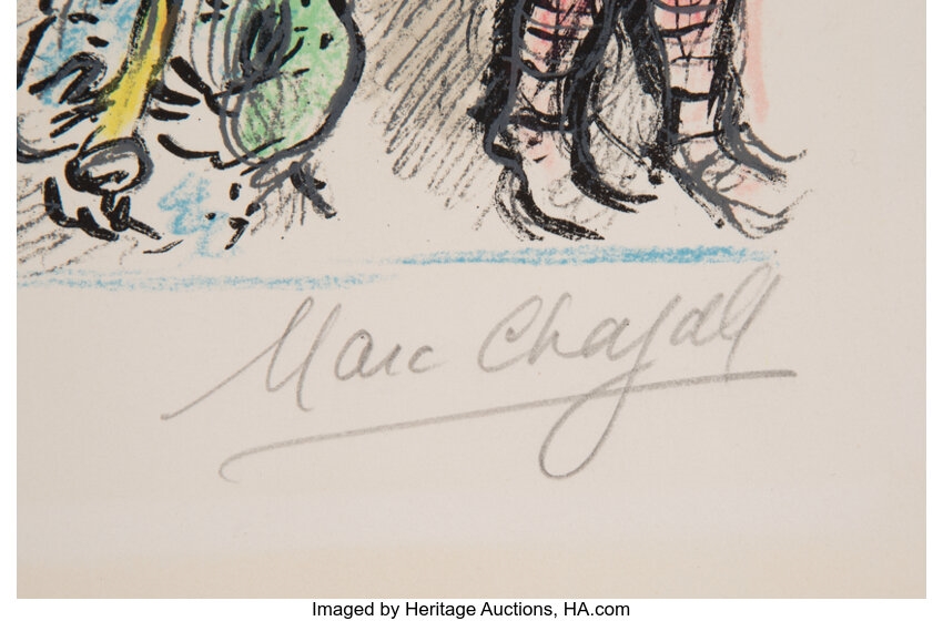 Marc Chagall | Chapter Heading, (1964) | MutualArt