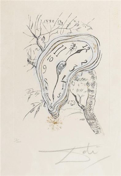 Salvador Dalí | Schmelzende Uhr (25) | MutualArt