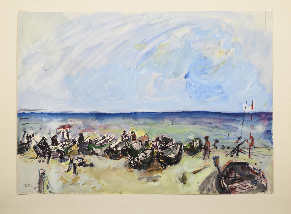Heinz Mutterlose | Boote an der Ostsee | MutualArt