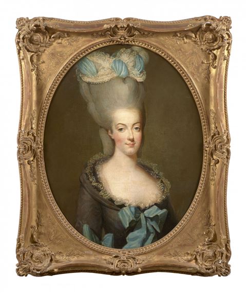 Jean-Baptiste-André Gautier d'Agoty | Portrait de la reine Marie ...