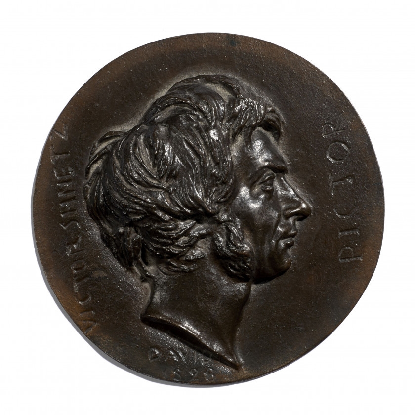 Pierre Jean David d'Angers | Portrait de Jean-Victor Schnetz, peintre ...