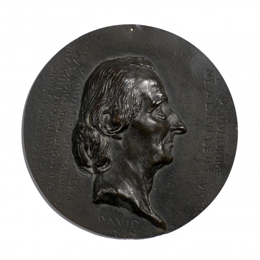 Pierre Jean David d'Angers | Portrait de Louis (1828) | MutualArt