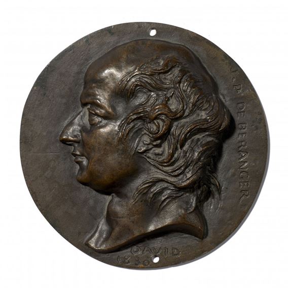 Pierre Jean David d'Angers | Portrait de Pierre-Jean de Béranger, poète ...