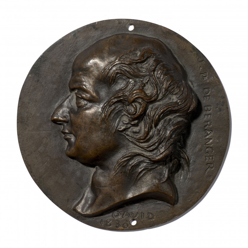 Pierre Jean David d'Angers | Portrait de Pierre-Jean de Béranger, poète ...