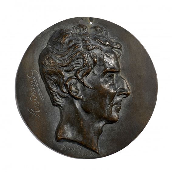 Pierre Jean David d'Angers | Portrait de Pierre (1833) | MutualArt