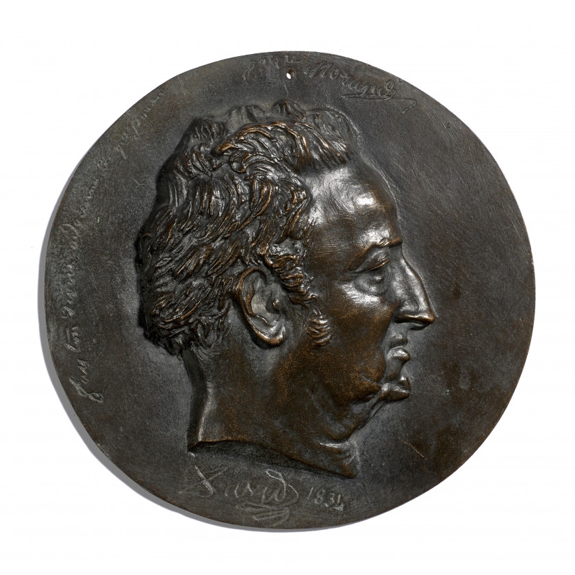 Pierre Jean David d'Angers | Portrait de Charles (1834) | MutualArt