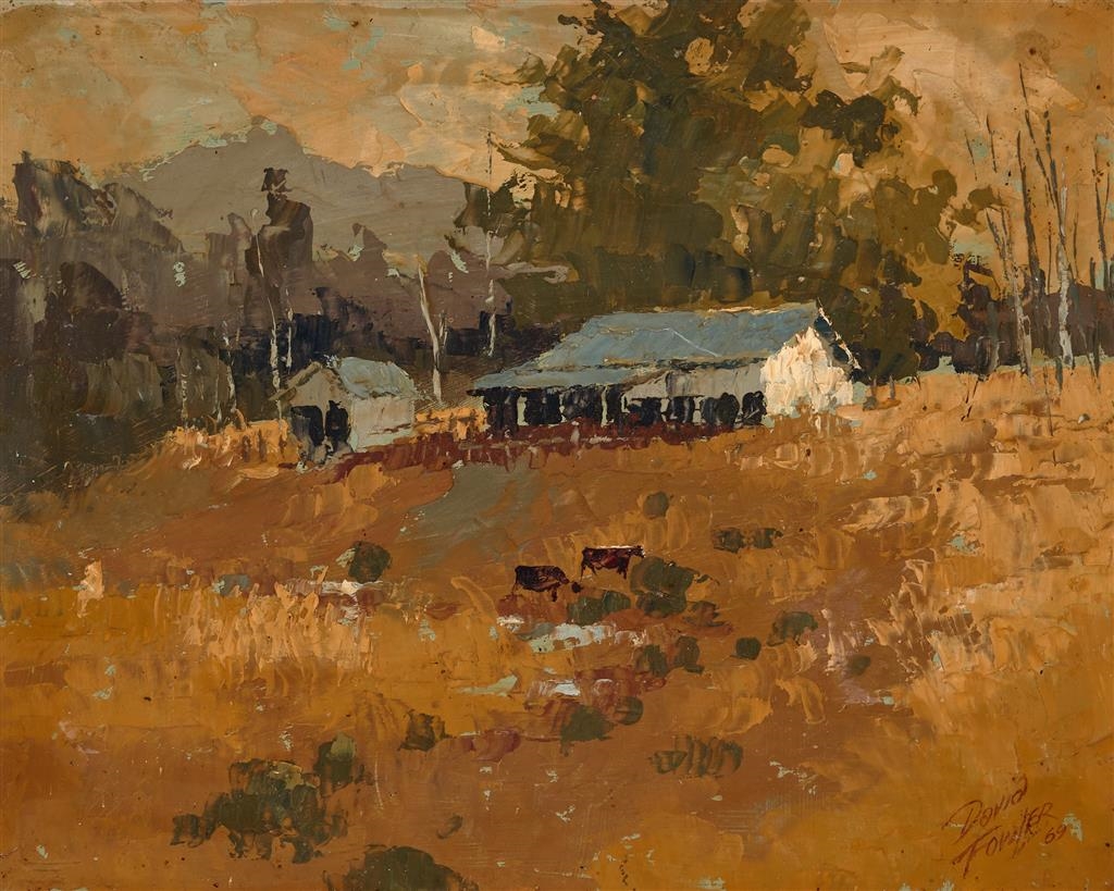 David Fowler | The Cottages (1969) | MutualArt