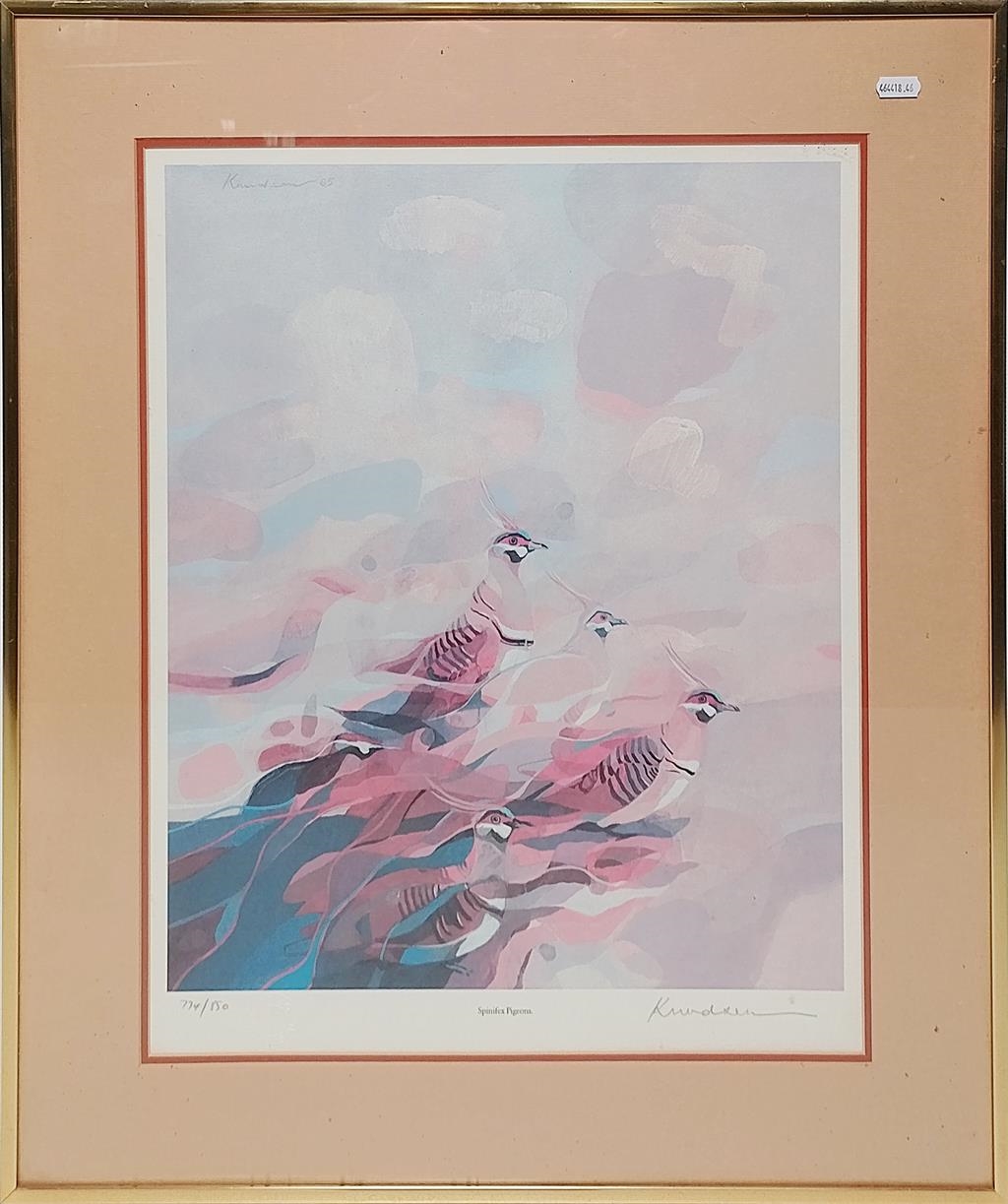 Lars Knudsen | Lars Knudsen White tailed Black Cockatoo decorative ...