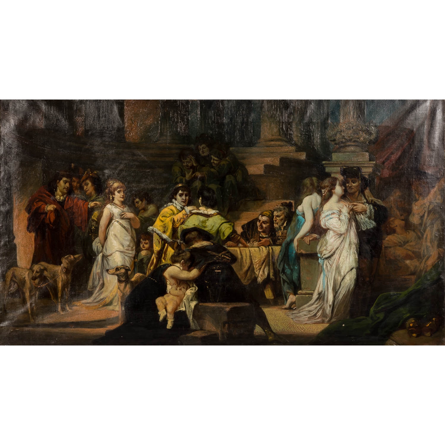 Hans Makart | Roman Bacchanal | MutualArt