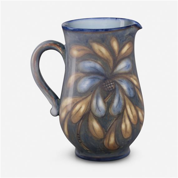 Jens Jensen | Ivory Jewel Porcelain pitcher with exotic foliage (1949 ...