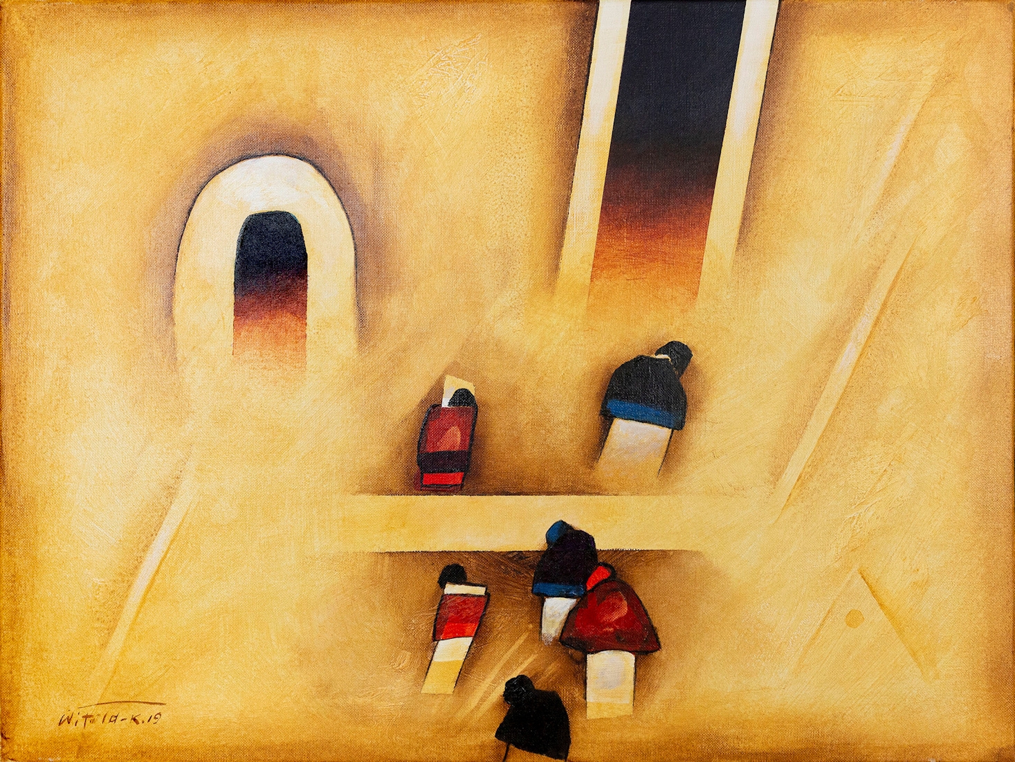 Witold Kaczanowski | Z cyklu People (2019) | MutualArt