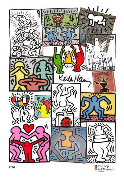 Keith Haring | PATCHWORK MOVEMENT | MutualArt