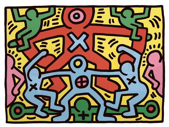 Keith Haring | Pyramid | MutualArt