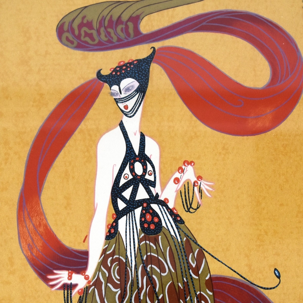Erté | A Beauty of Bagdad | MutualArt