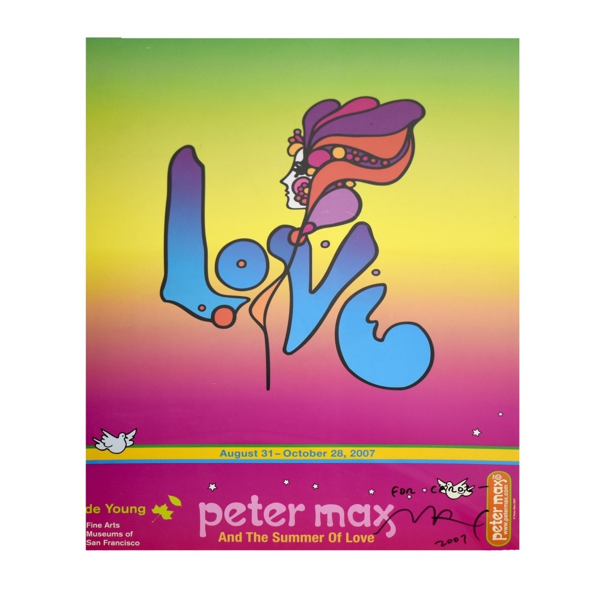 Peter Max | Love | MutualArt