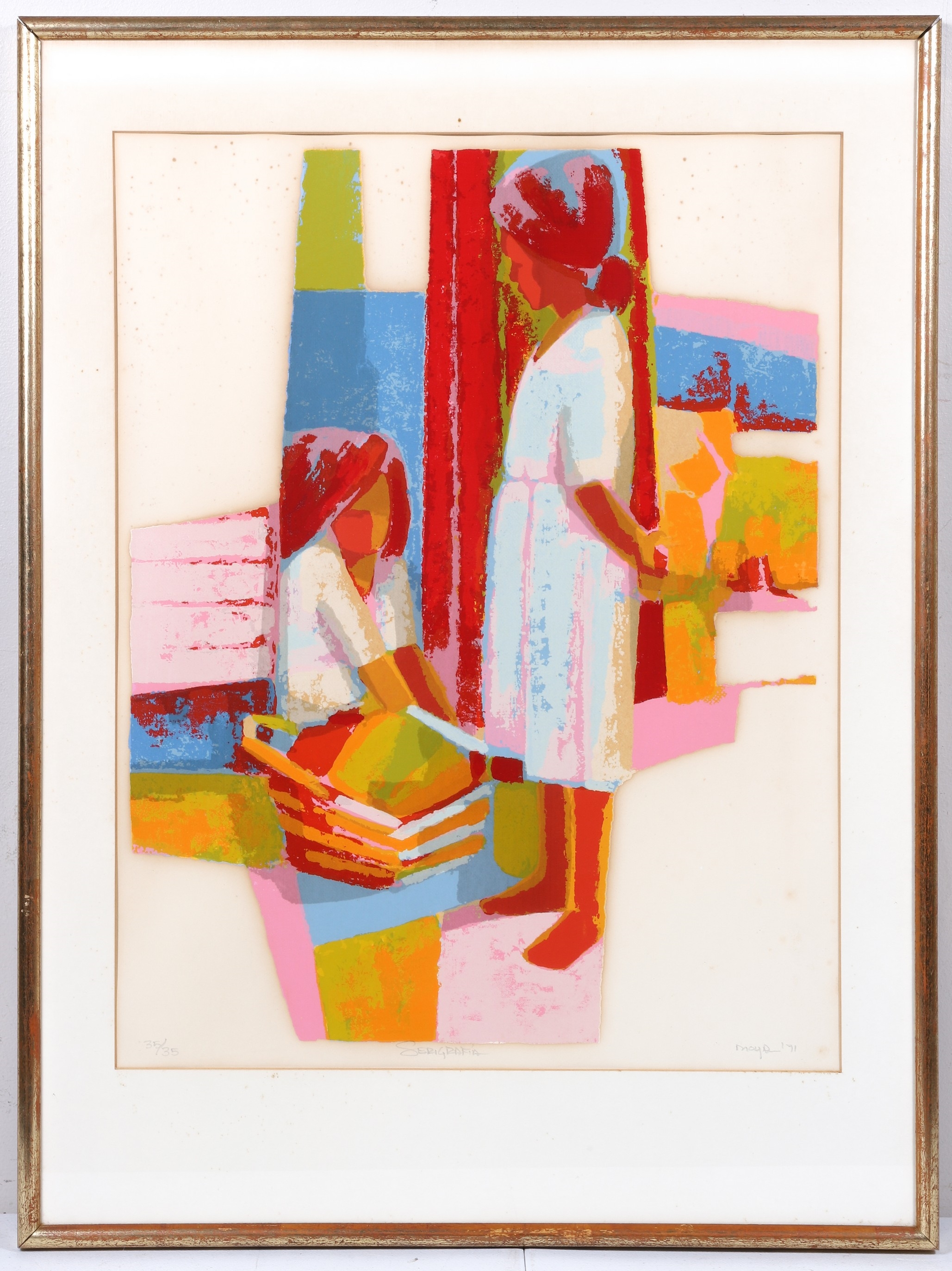 Roberto Moya | Two Girls | MutualArt