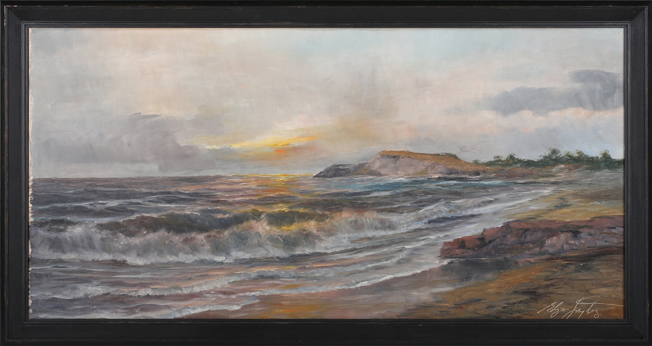 Edgar Freyberg | Coastal Landscape | MutualArt