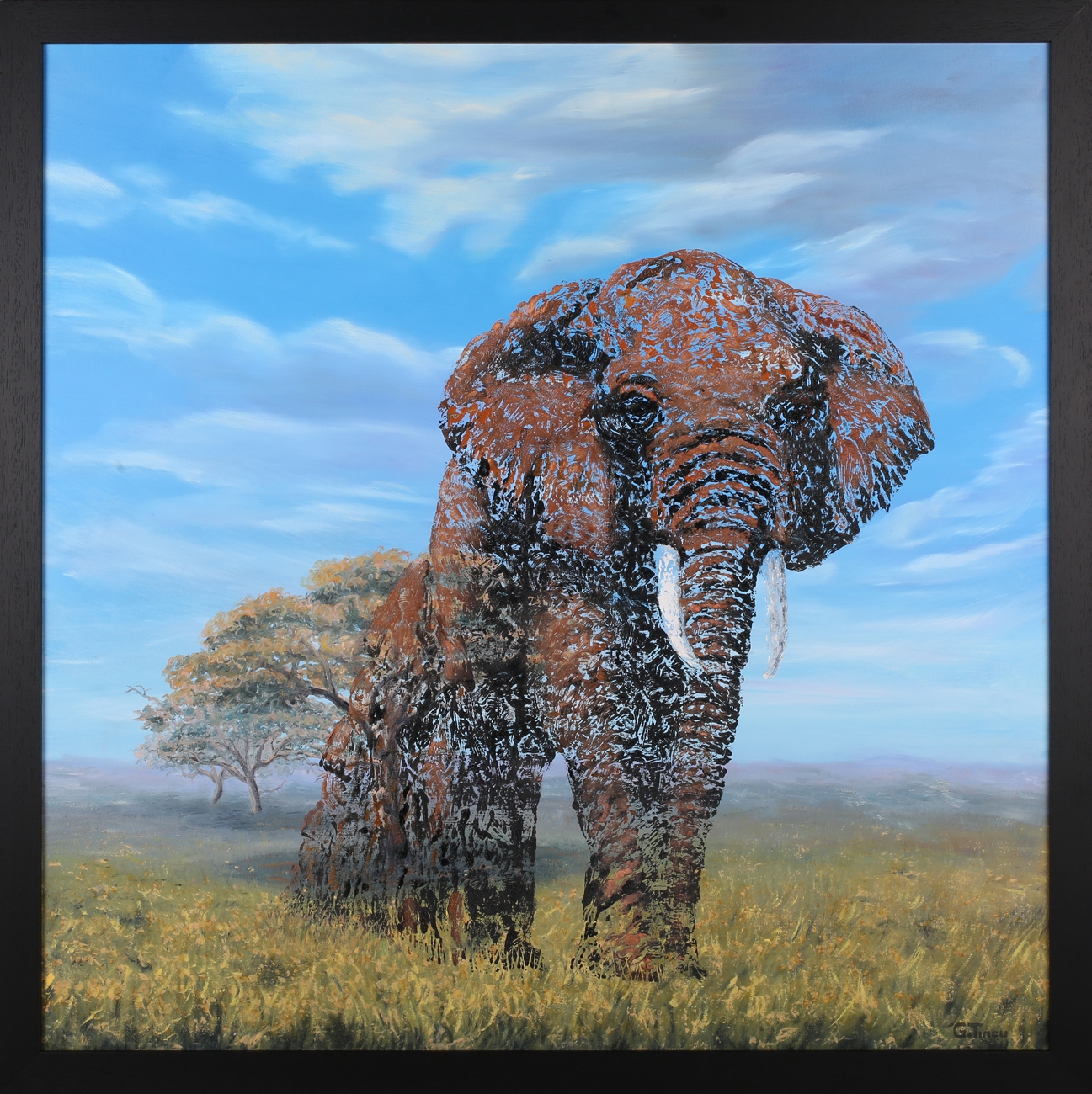 George Tincu | African Elephants | MutualArt