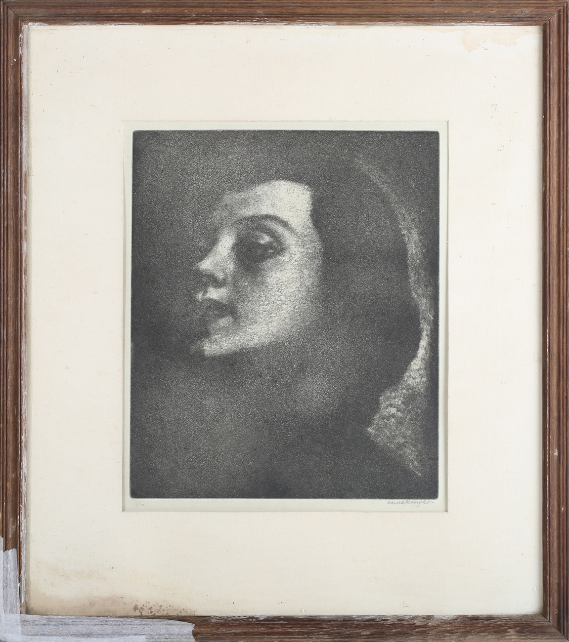 Dame Laura Knight | Stella (Profile Portrait of a Lady) | MutualArt