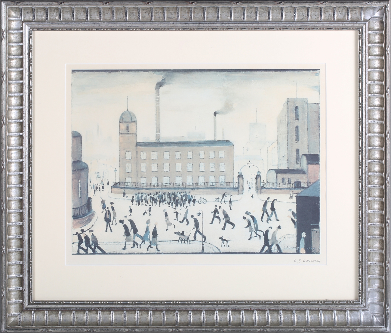 Laurence Stephen Lowry | Mill Scene | MutualArt