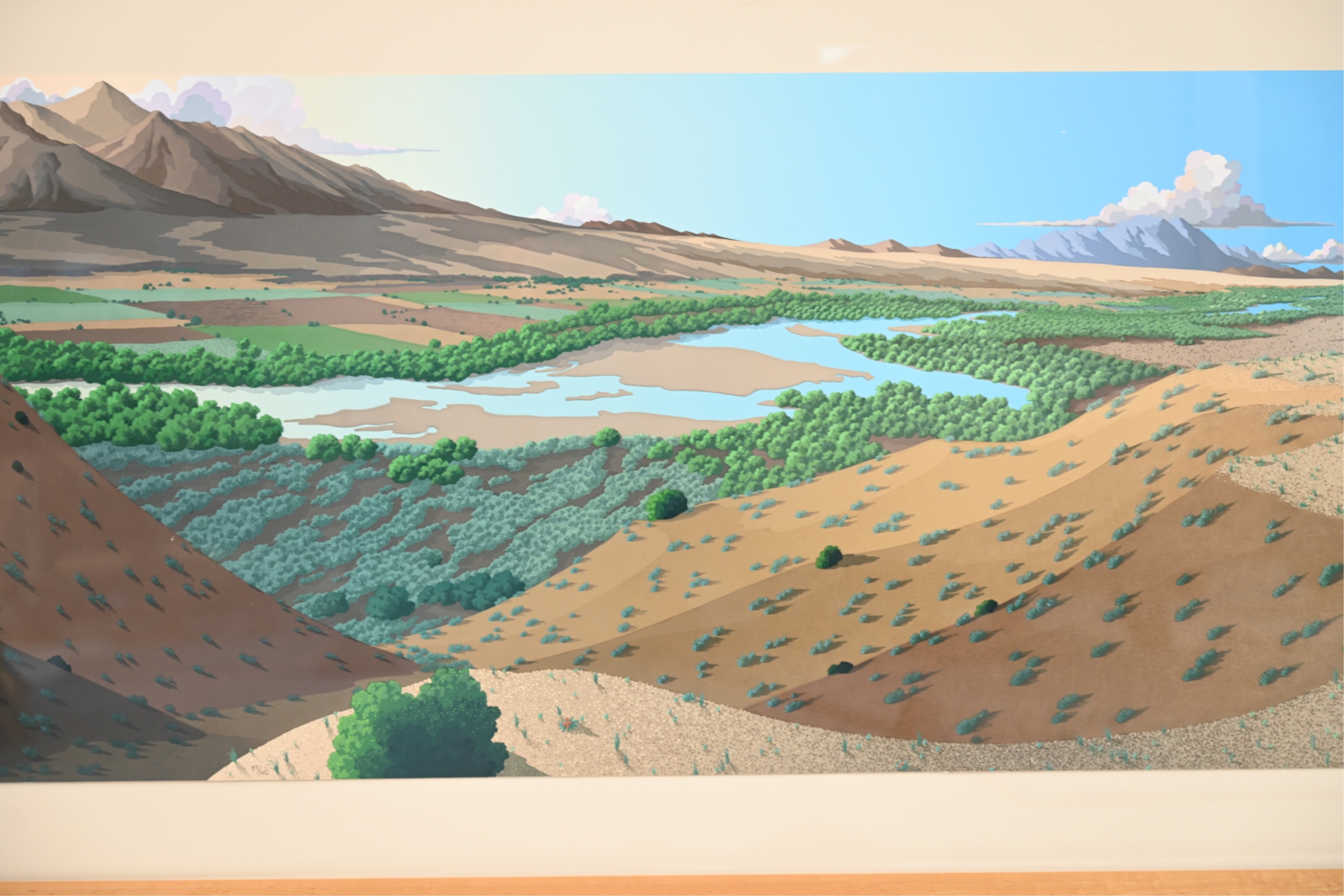 Doug West | DOUG WEST (B. 1947) SILKSCREEN SERIGRAPH | MutualArt