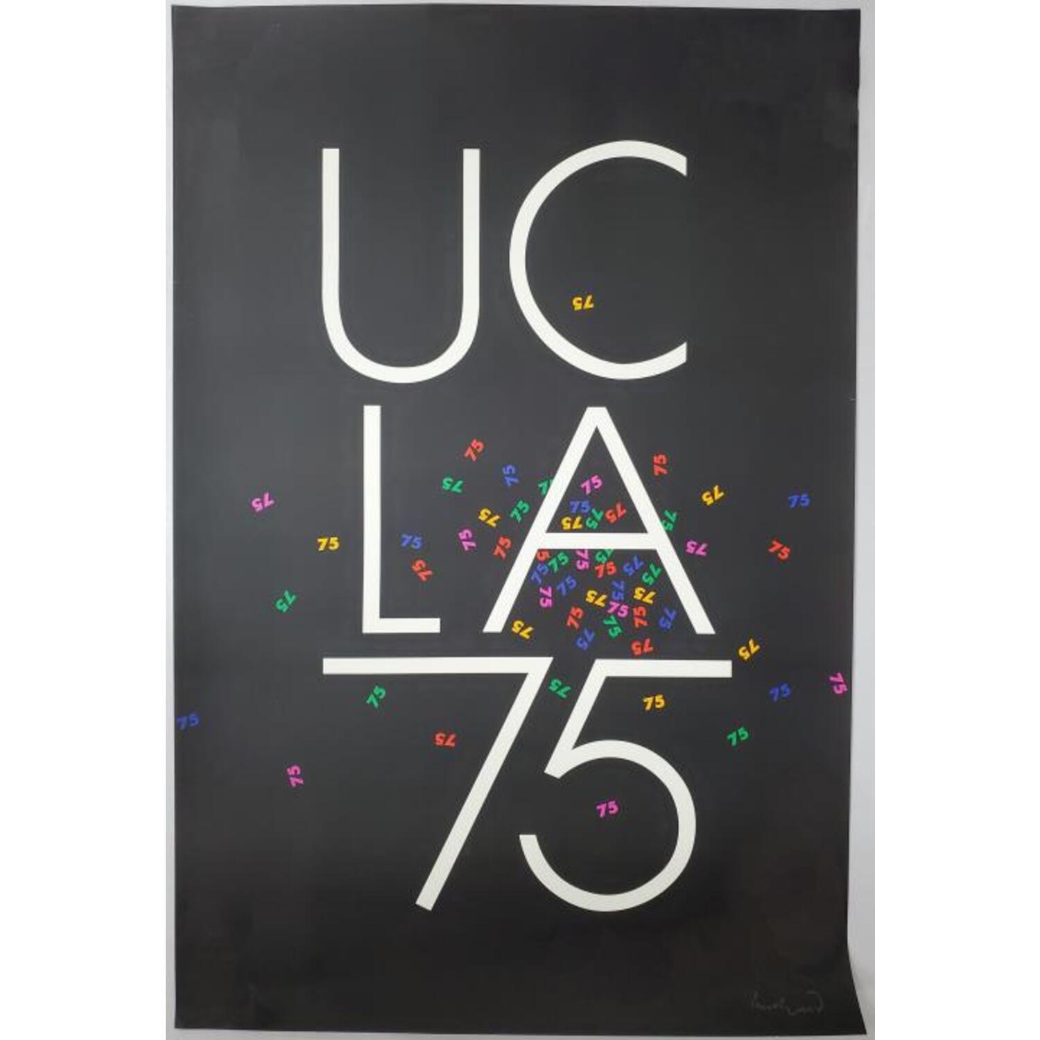 Paul Rand | UCLA 75th Original Poster (Circa 1994) | MutualArt