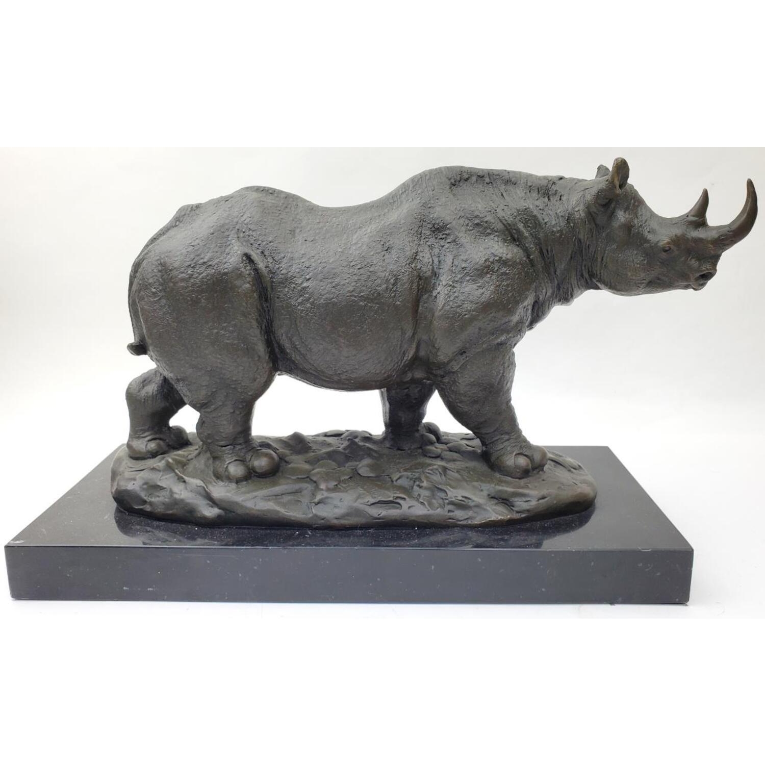 Max Milo | Figure of a Rhino | MutualArt