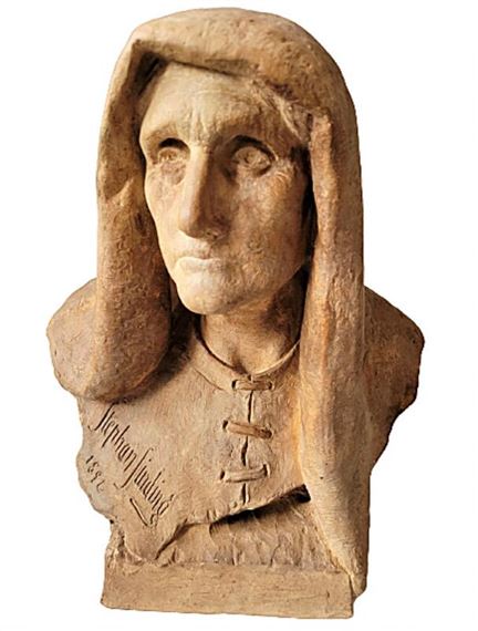 Stephan Abel Sinding | The Italian author Dante Alighieri (1892 ...