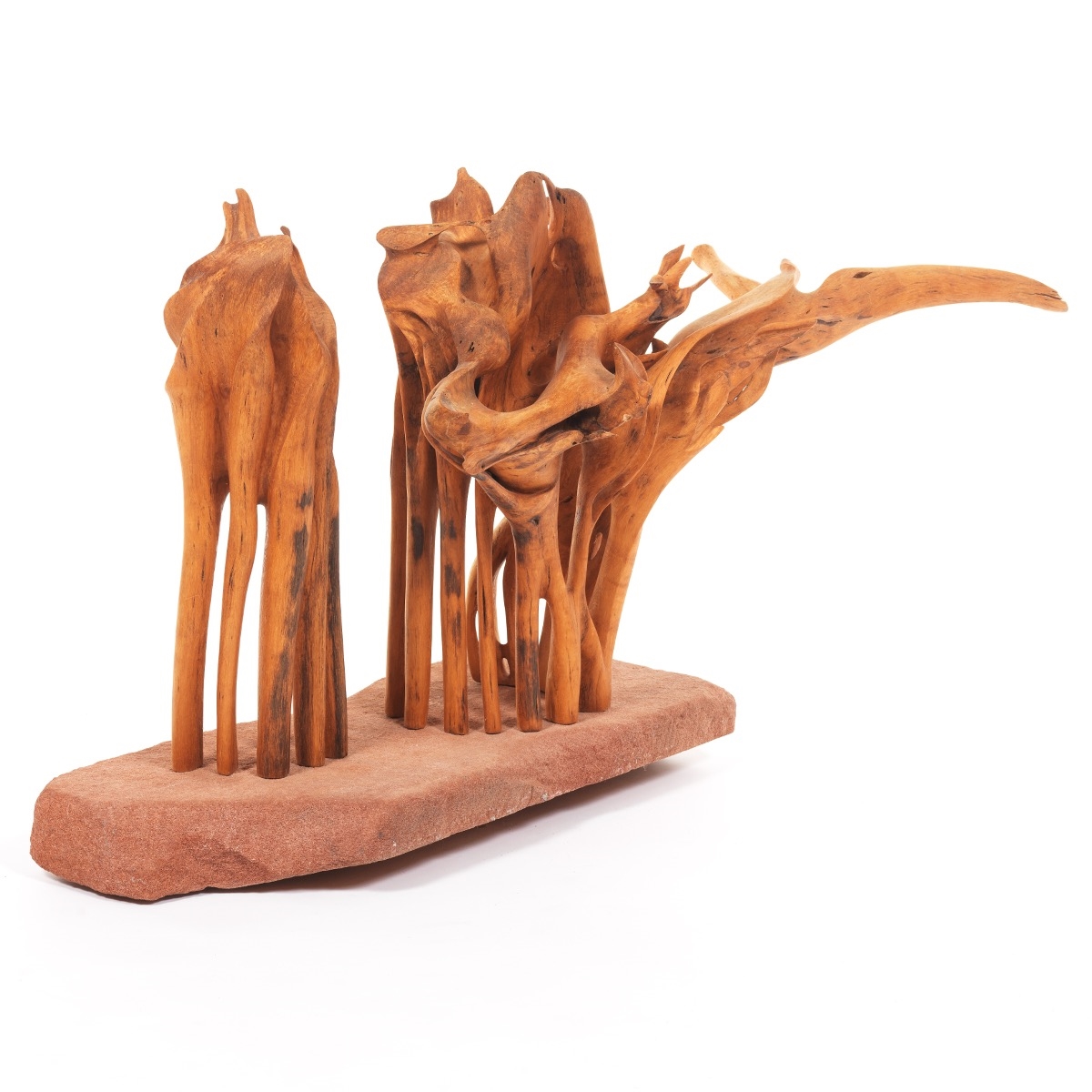 Ray Muniak | Teak Root Sculpture | MutualArt