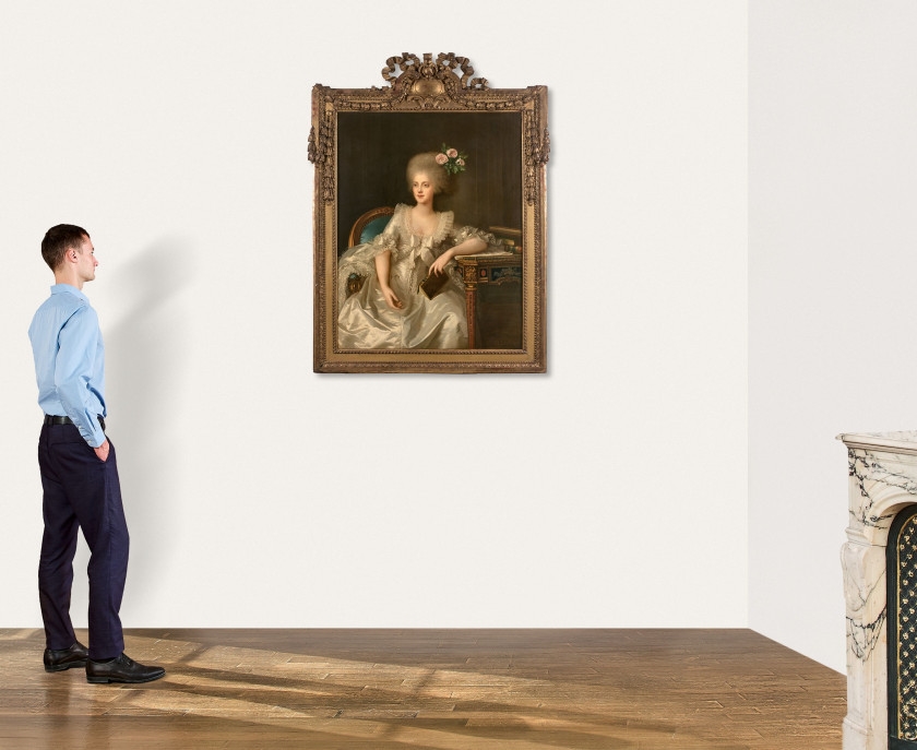 Camillo Landini | Portrait de Marie (1782) | MutualArt